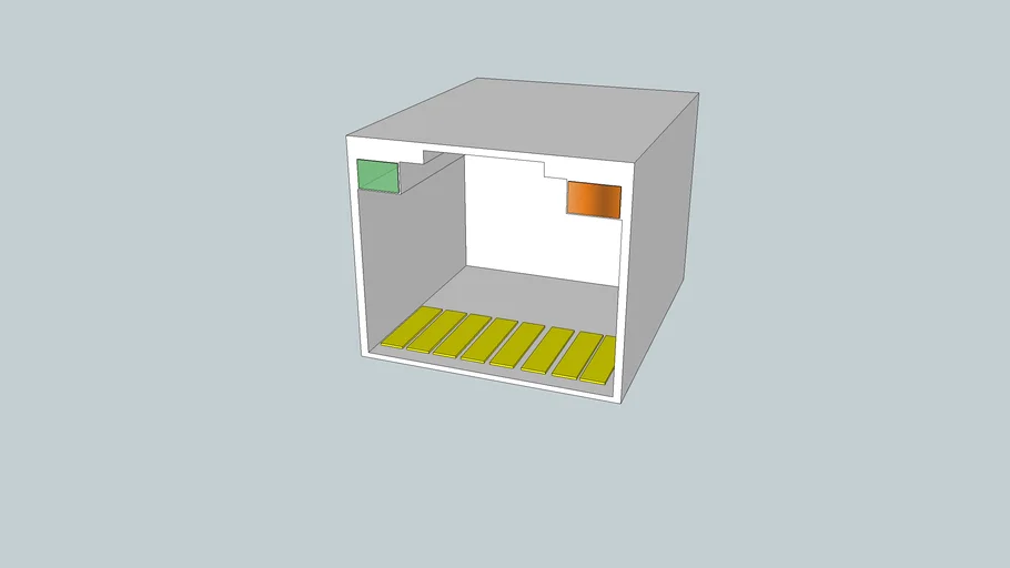 RJ45 port | 3D Warehouse