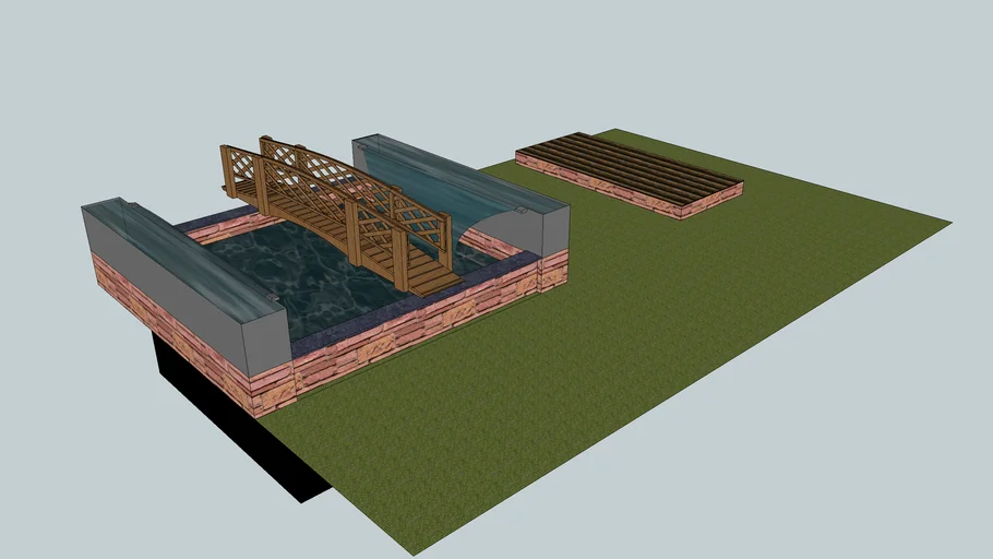 Koi Pond Design | 3D Warehouse