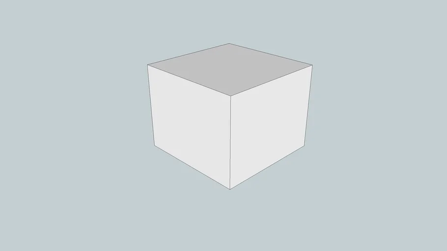 cube | 3D Warehouse