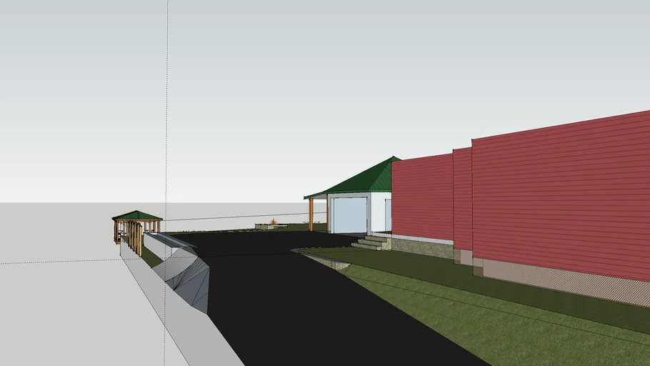 revised plot plan | 3D Warehouse