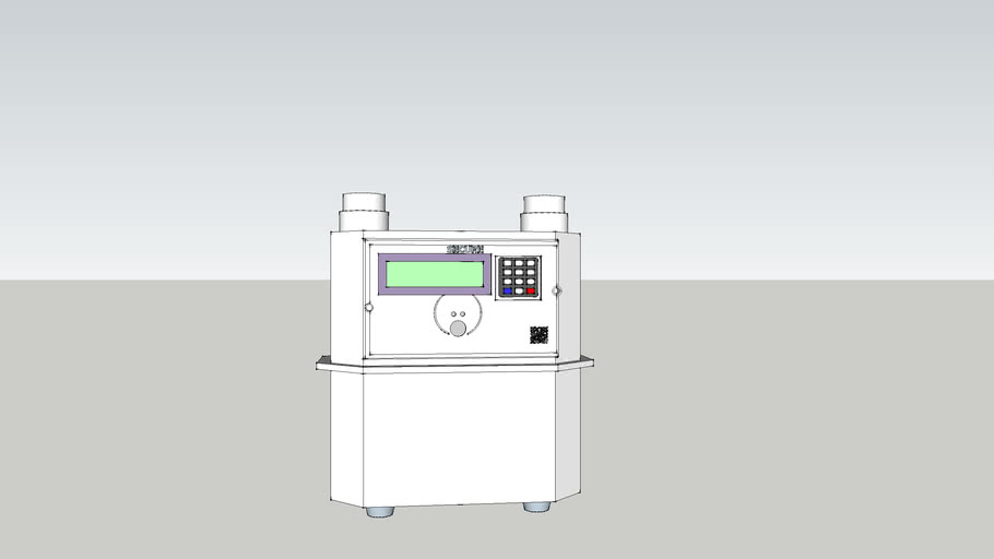 Smart Gas Meter | 3D Warehouse