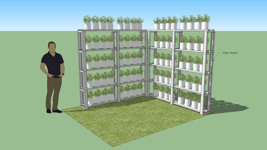 RAK TANAMAN | 3D Warehouse