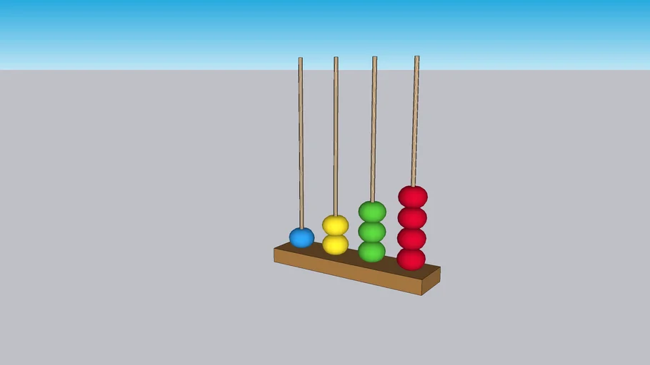 Abacus number | 3D Warehouse