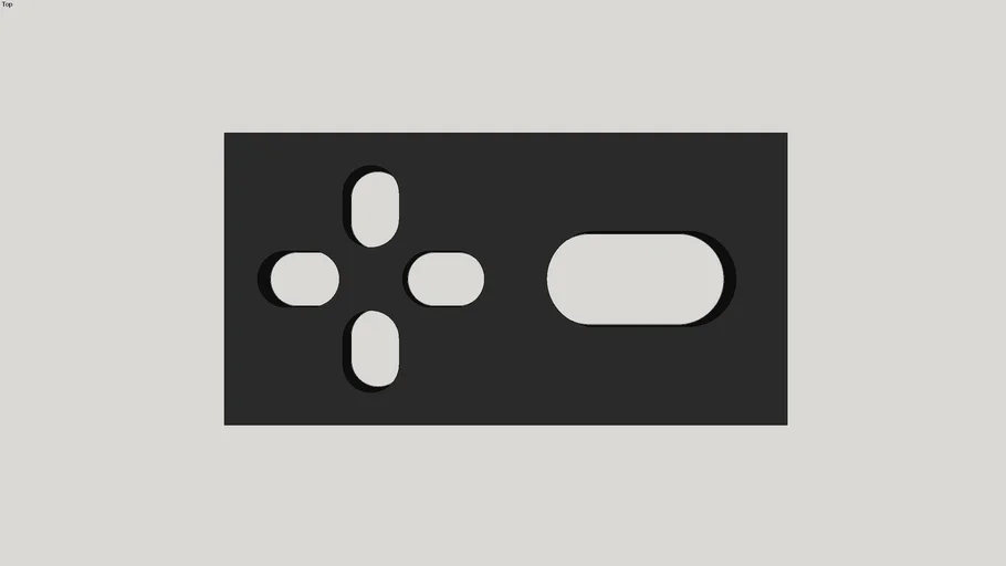 Micro Limit Switch Plate_1_0 | 3D Warehouse