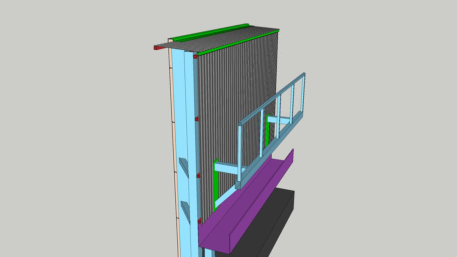 CLADDING GUTTER | 3D Warehouse