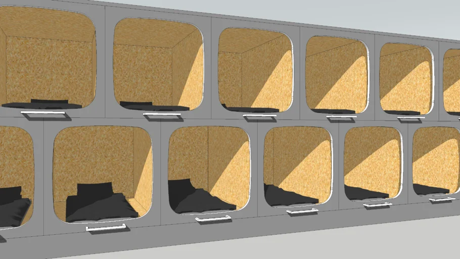 sleeping cabins | 3D Warehouse