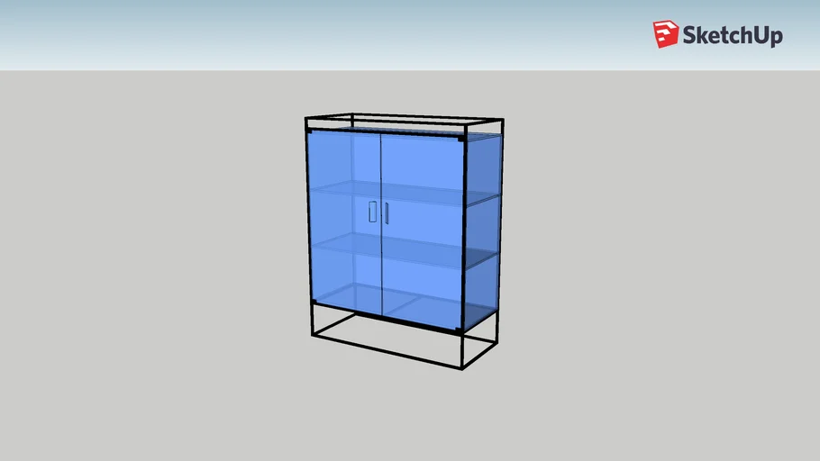Vetro Bar com porta | 3D Warehouse