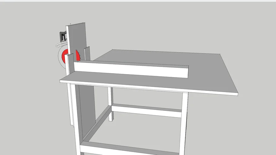Circular Saw Mortise Rig | 3D Warehouse
