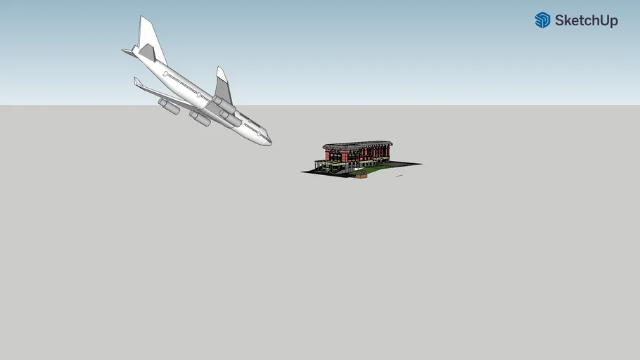 plane crash | 3D Warehouse