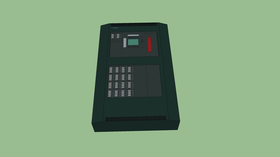Siemens FireFinder XLSV fire alarm panel | 3D Warehouse