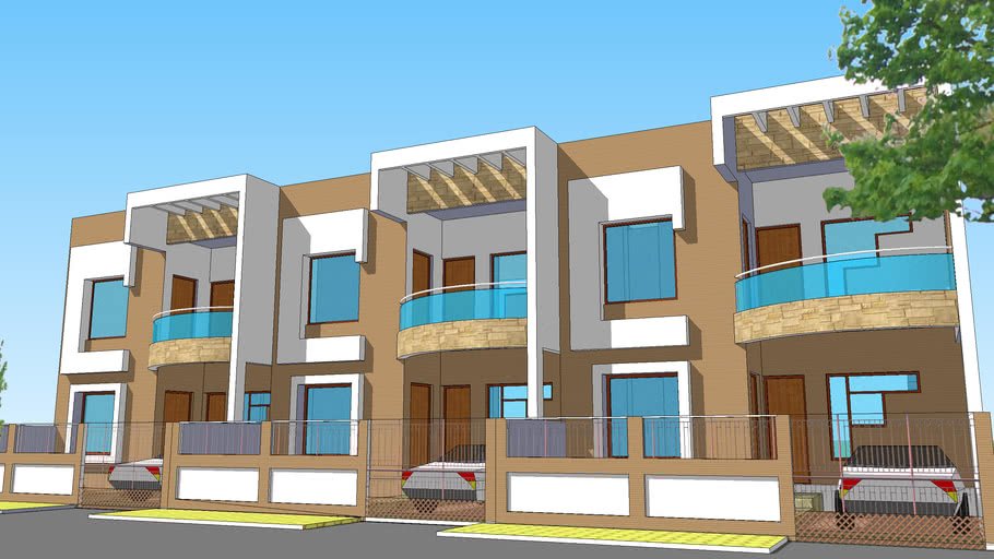 row house | 3D Warehouse