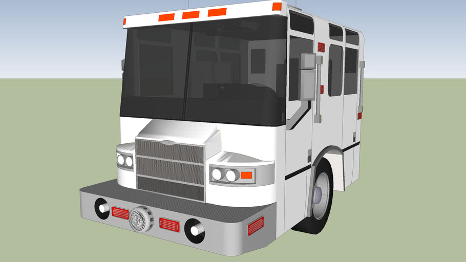 Pierce Quantum Cab | 3D Warehouse