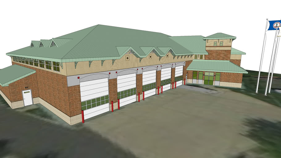 Falls Church Fire Station | 3D Warehouse