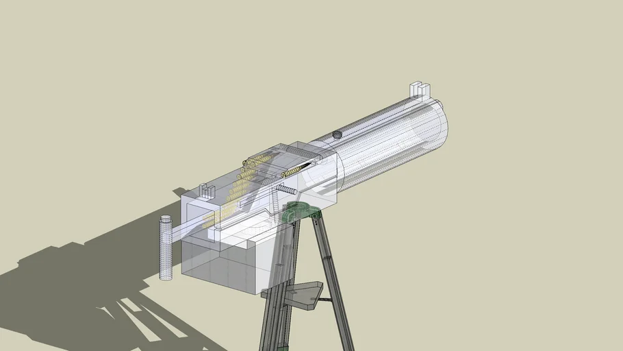 Stefan's Vickers Machine gun | 3D Warehouse