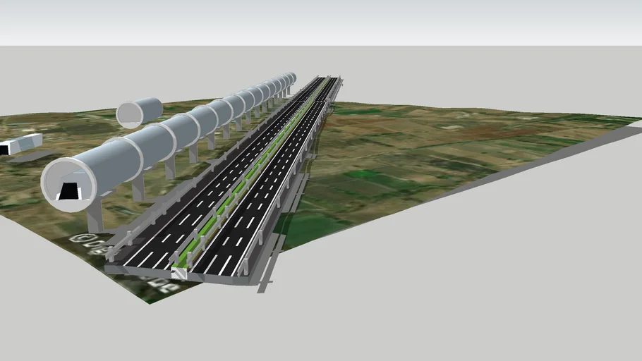 PUNE MUMBAI HYPERLOOP TRAIN | 3D Warehouse