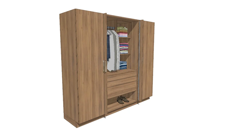 stage wardrobe | 3D Warehouse