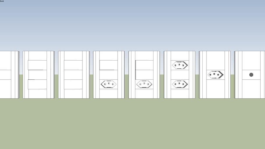 Switches and sockets | 3D Warehouse