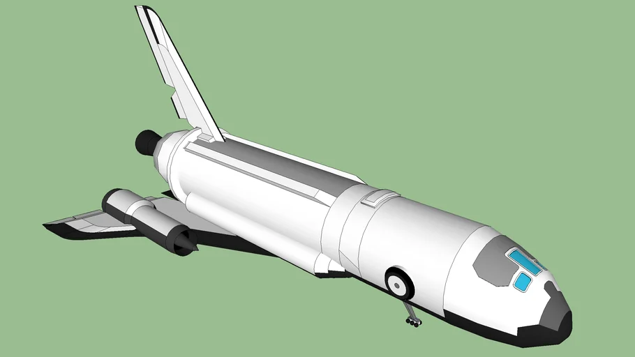 NASA Inspired Nuclear Shuttle | 3D Warehouse