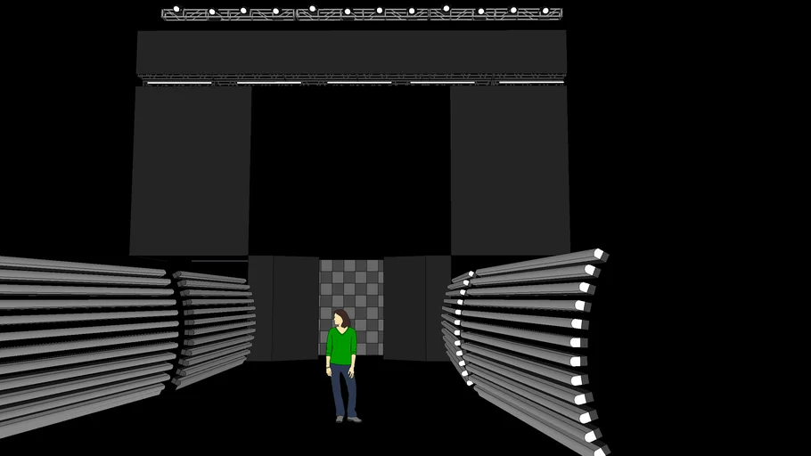 WWE Royal Rumble 2008 Stage | 3D Warehouse