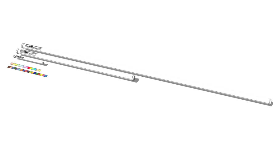 Astera Titan Helios Hyperion Tubes LED pro lights | 3D Warehouse