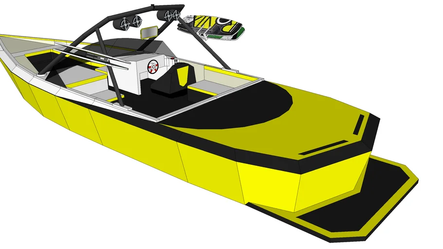 Sking Boat | 3D Warehouse