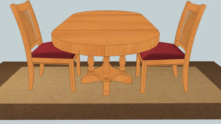 Table Base, pedestal | 3D Warehouse
