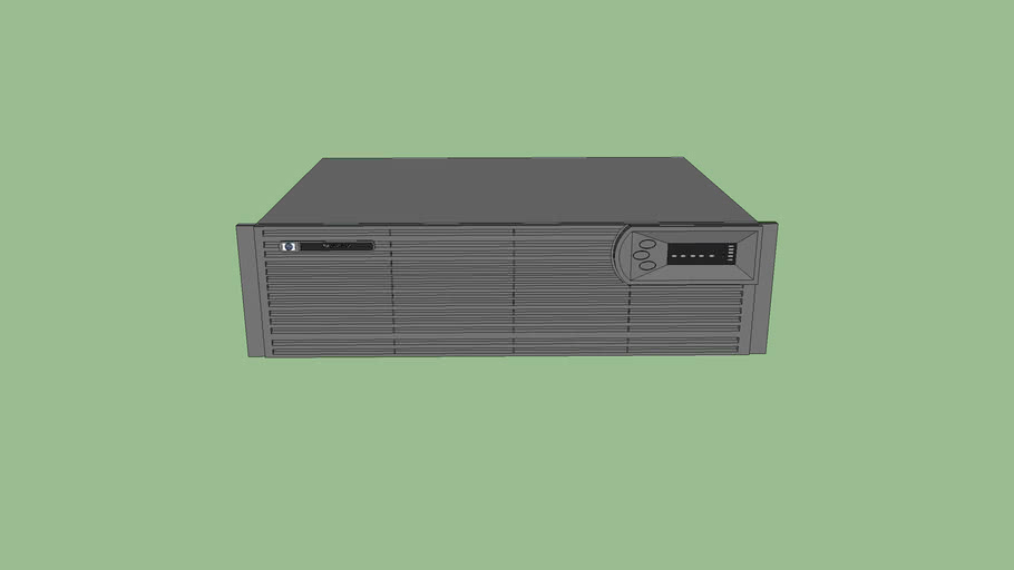 HP R5500 XR UPS unit | 3D Warehouse