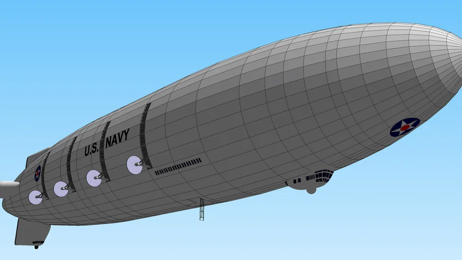 USS AKRON | 3D Warehouse