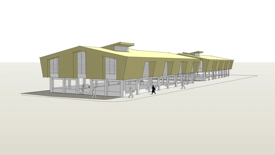 municipal market place , Thailand | 3D Warehouse