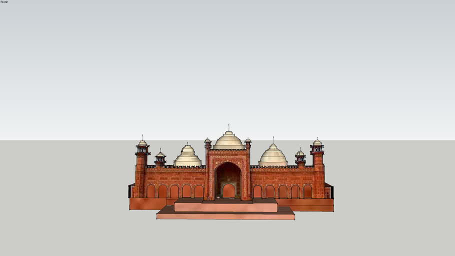 badshahi mosque lahore | 3D Warehouse