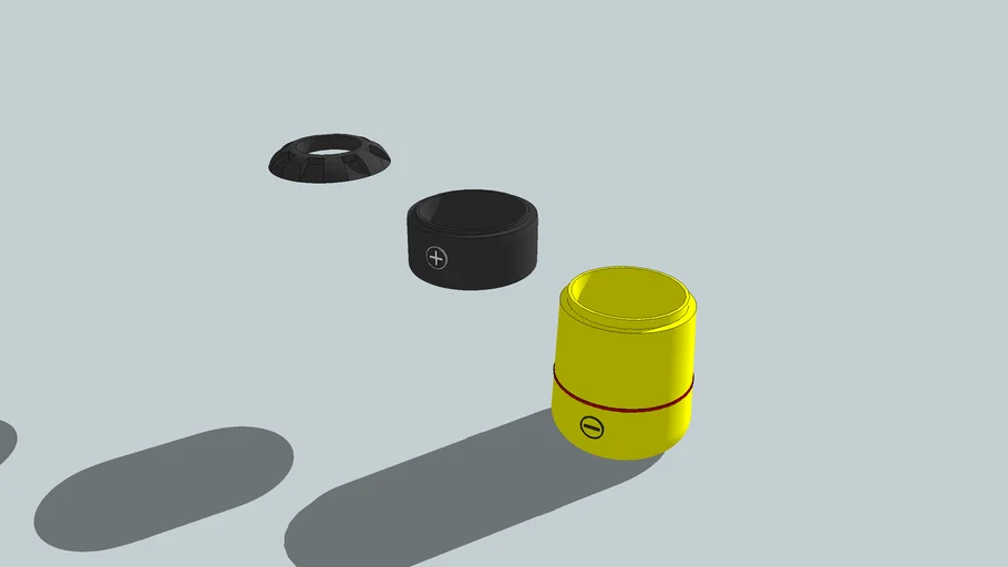 Fallout Microfusion Cell (D Battery) | 3D Warehouse