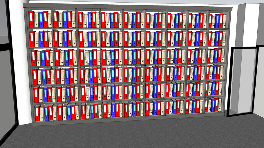 Lemari File | 3D Warehouse