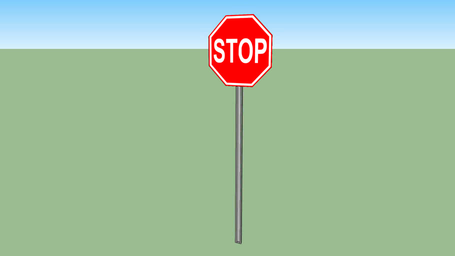 Stop Sign | 3D Warehouse