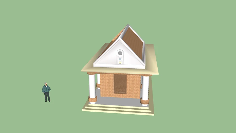 Temple House | 3D Warehouse