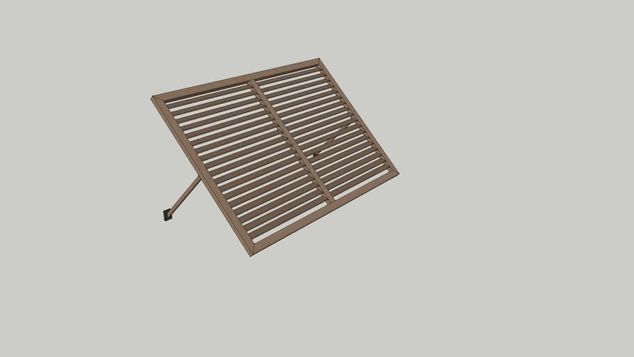 Bahama Shutter | 3D Warehouse
