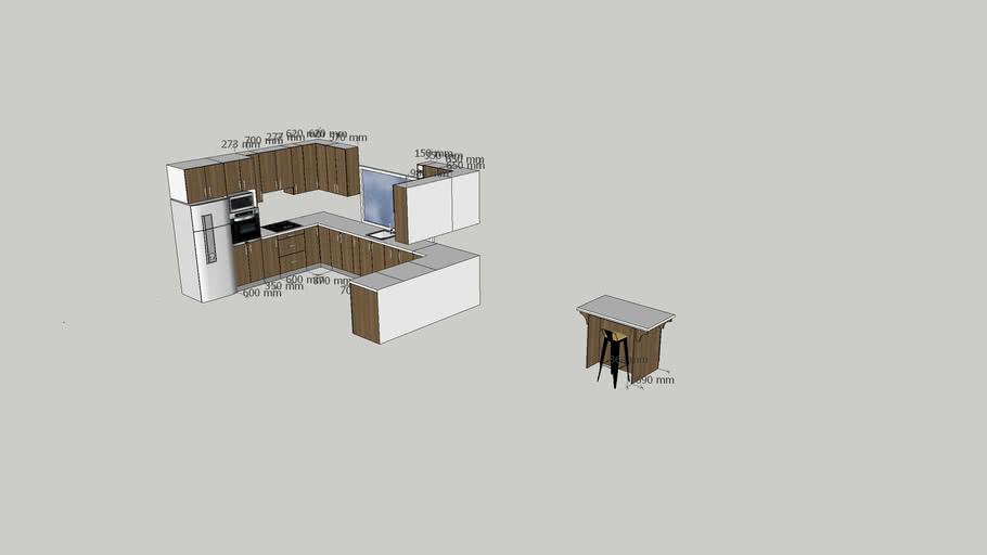 cocina ania pichingal | 3D Warehouse