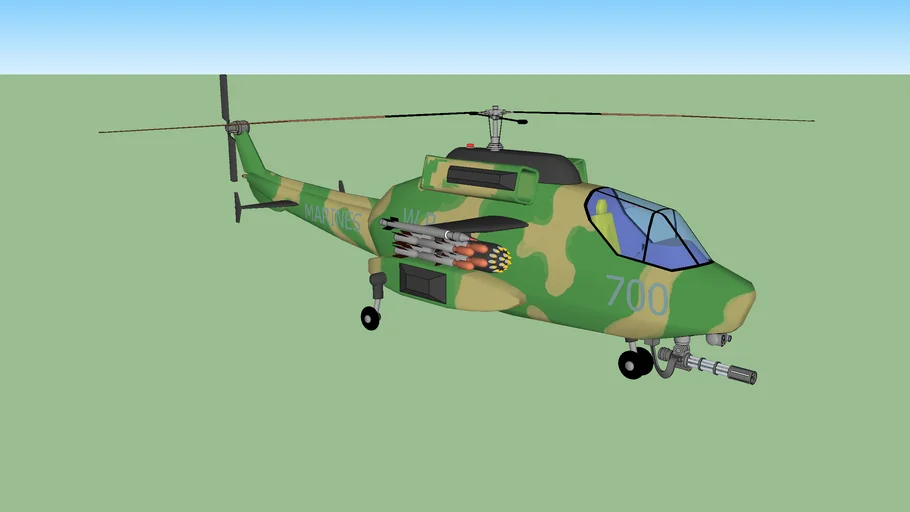 Fighter Helicopter | 3D Warehouse
