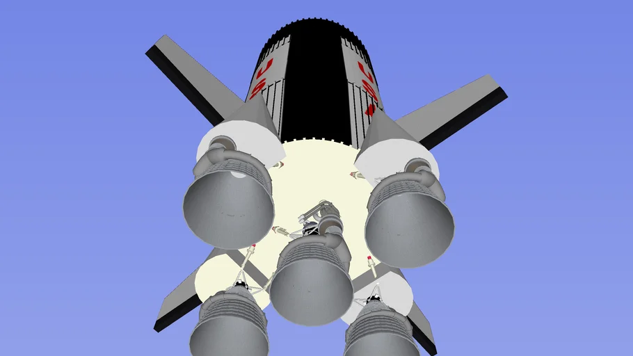 Apollo Multi-Stage Space craft | 3D Warehouse