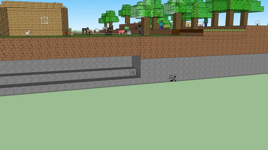 minecraft world | 3D Warehouse