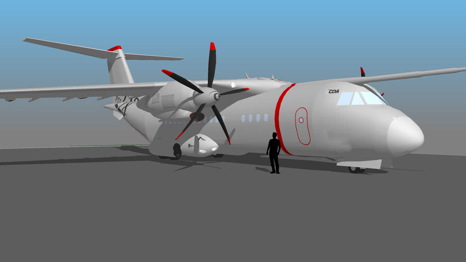 CDA PTT-228.v6 Small/Medium Cargo Plane | 3D Warehouse