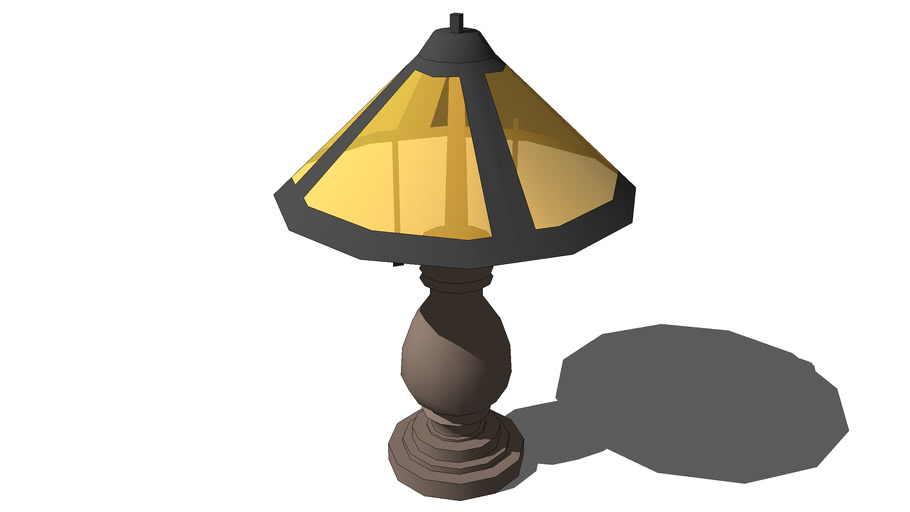table lamp | 3D Warehouse