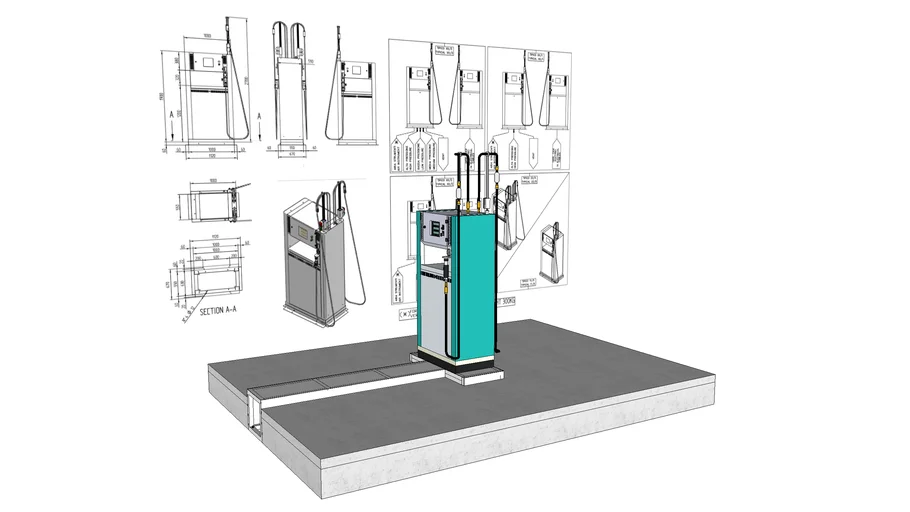 Gas Dispenser | 3D Warehouse