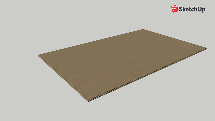 cardboard panel | 3D Warehouse