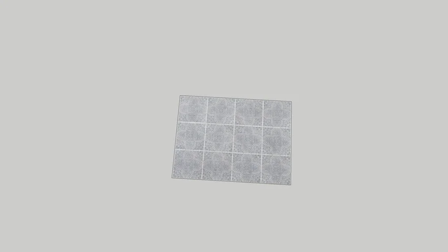 Calisto Matte Porcelain 8x8 tile | 3D Warehouse
