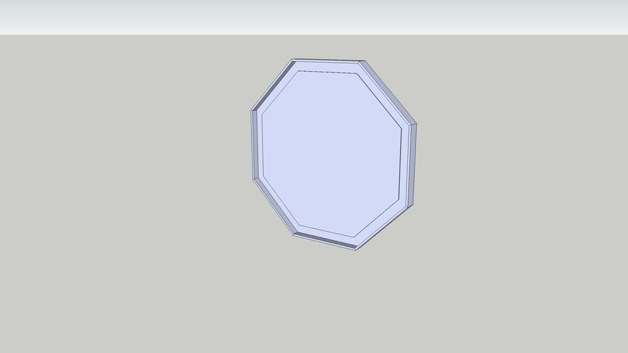 MOLDURA OCTÁGONO | 3D Warehouse
