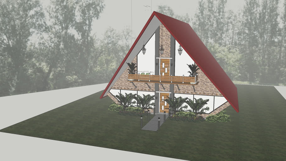 PYRAMID HOUSE DESIGN | 3D Warehouse