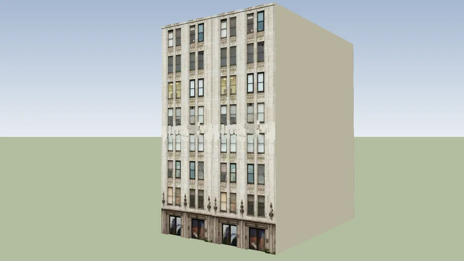 Edifico Art Deco | 3D Warehouse