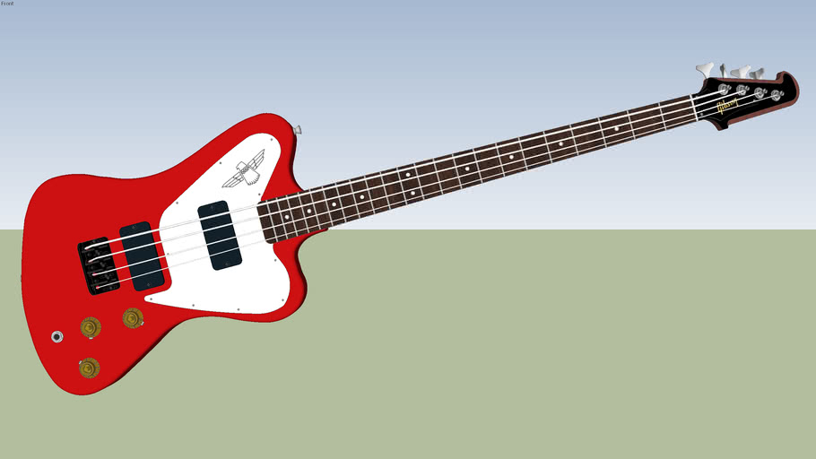 Gibson Thunderbird (Non Reverse) Bass Guitar | 3D Warehouse