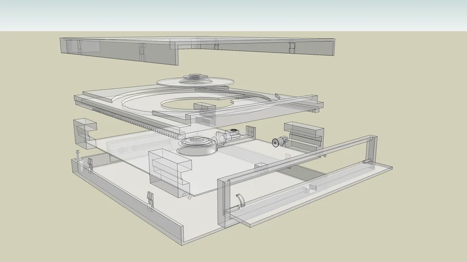 Lectora de cd | 3D Warehouse