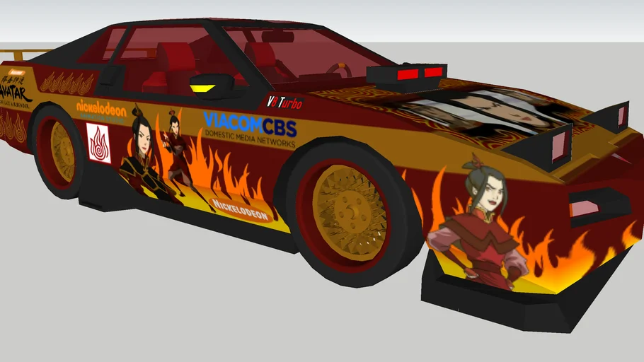 Avatar The Last Airbender Azula Car | 3D Warehouse